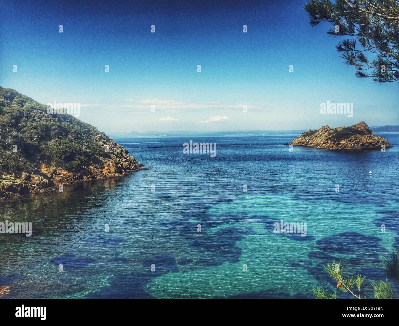 Port cros france park hi-res stock photography and images - Alamy