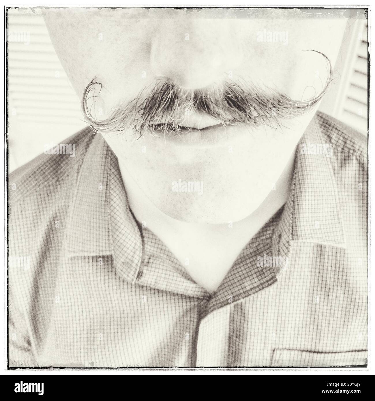 Waxed mustache hi-res stock photography and images - Alamy