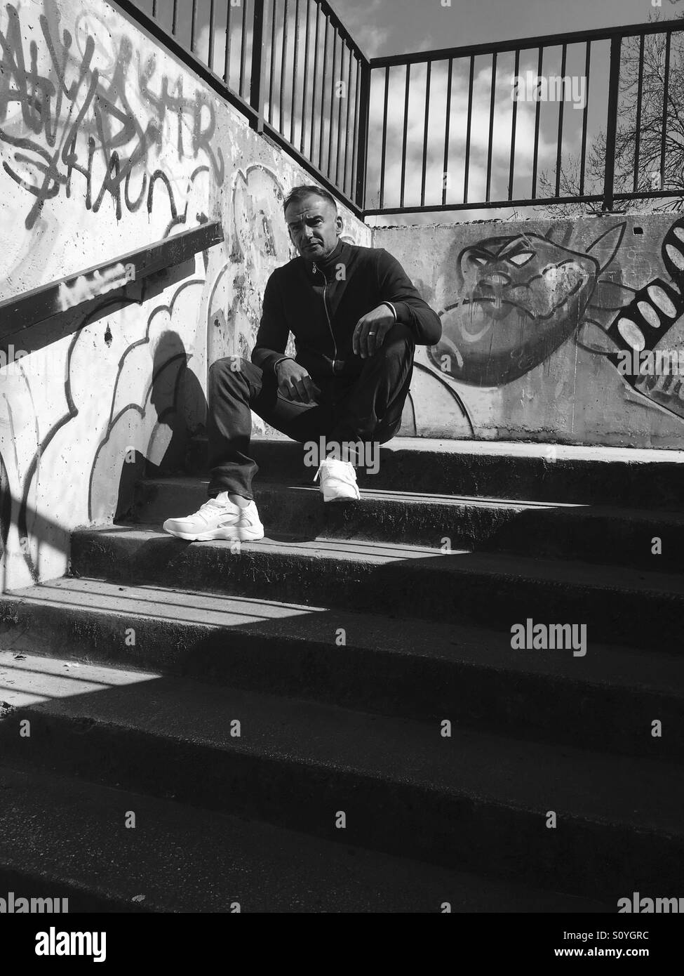 Hooligan Black and White Stock Photos & Images - Alamy