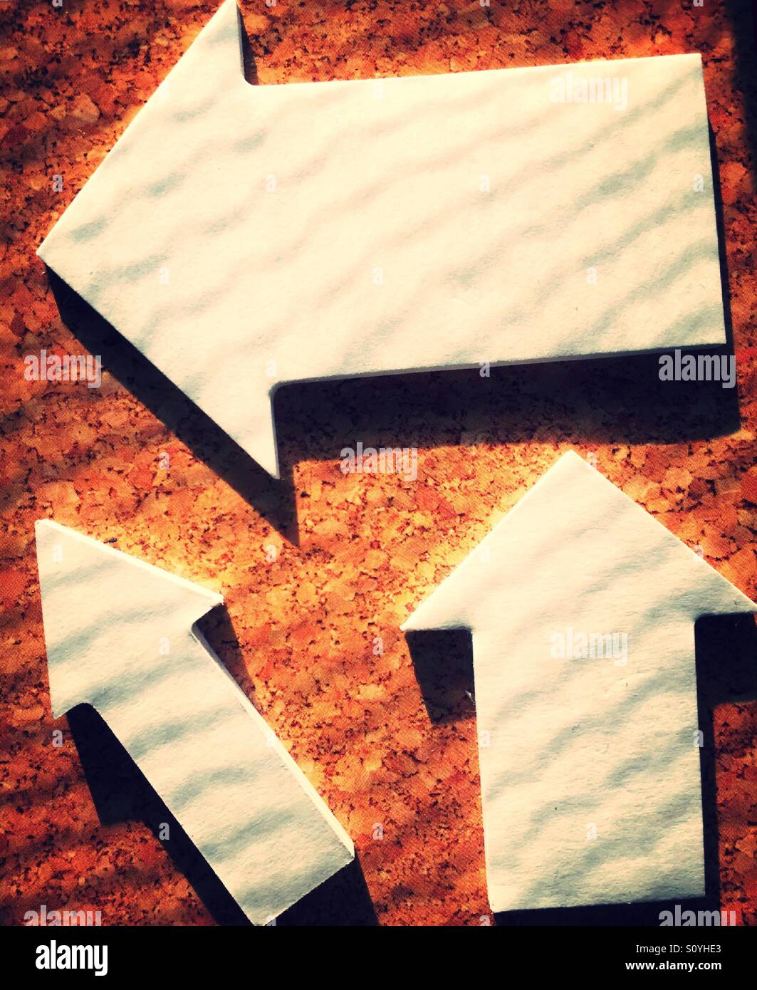 Arrows confusing confusion hi-res stock photography and images - Alamy