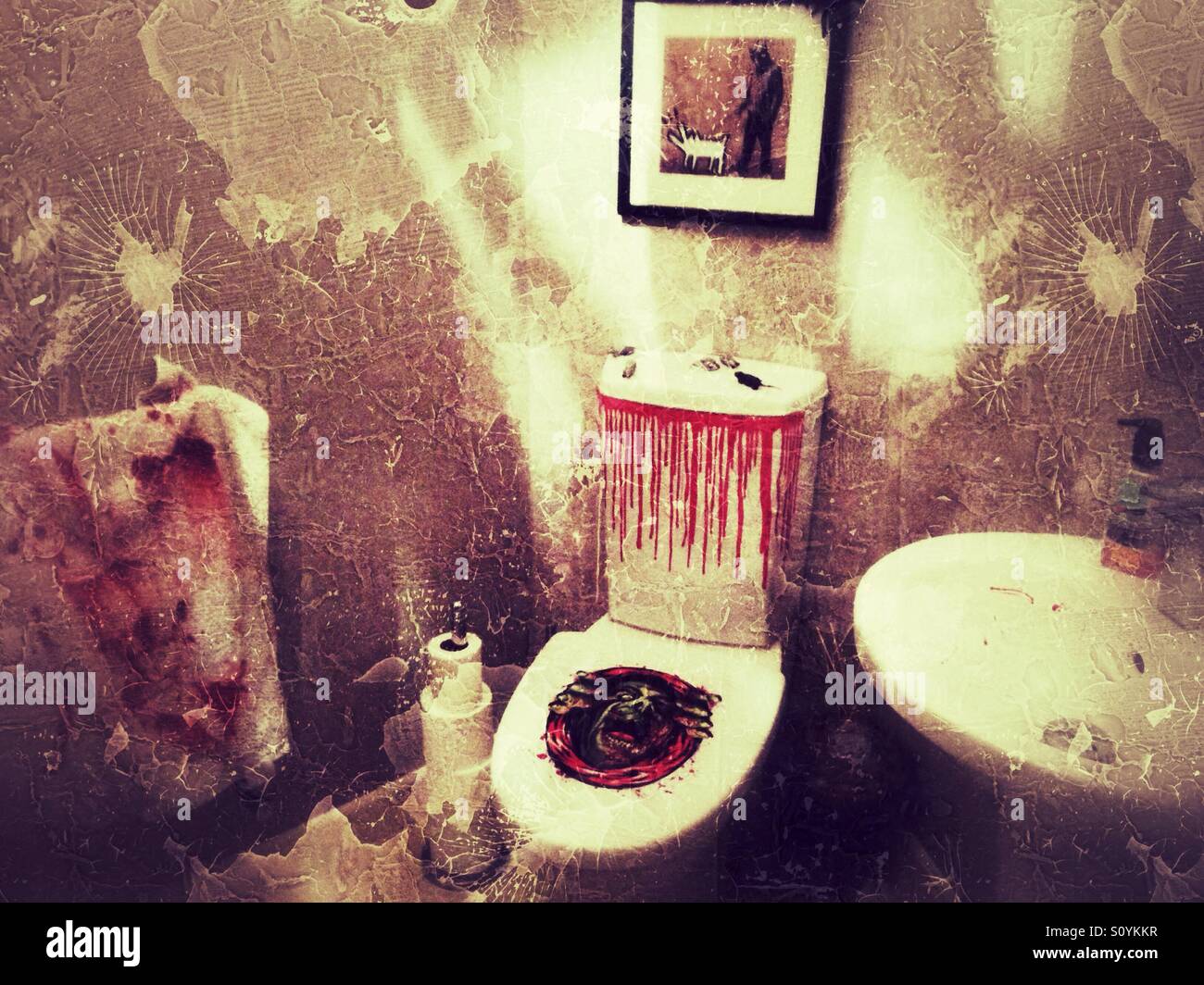 Gothic toilet hi-res stock photography and images - Alamy