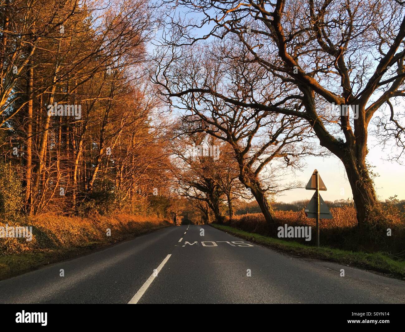 English roads hi-res stock photography and images - Alamy