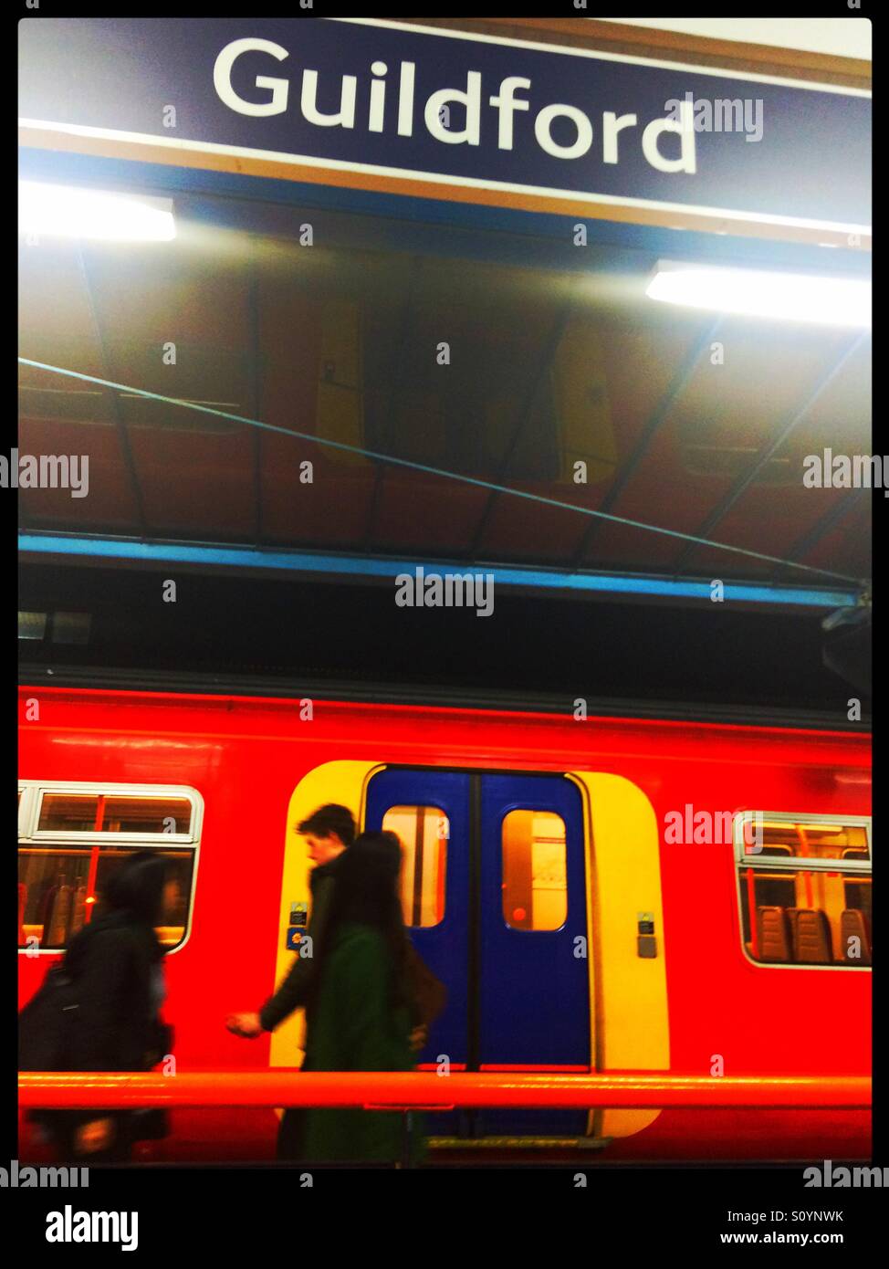 Guildford Railway Station Stock Photos & Guildford Railway Station ...