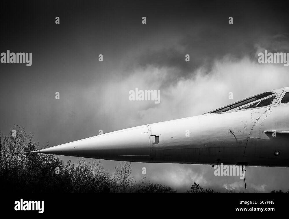 Concorde flight british airways hi-res stock photography and images - Alamy