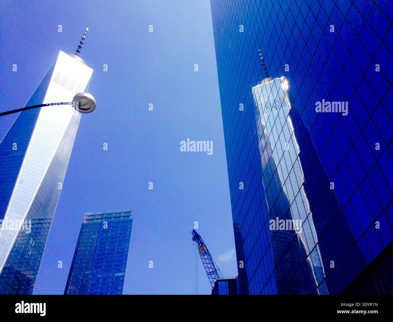 Reflections,Freedom Tower, New York Stock Photo - Alamy