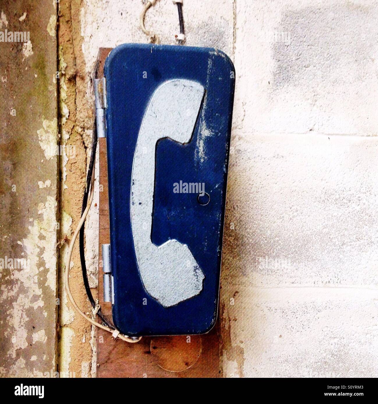 Railway telephone box hi-res stock photography and images - Alamy