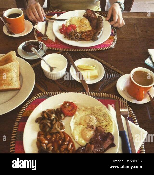 Breakfast of Champions Stock Photo - Alamy