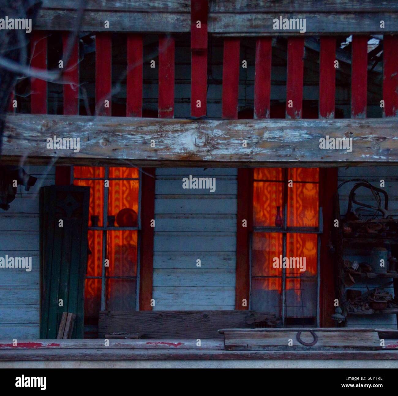 Dark outside, light inside Stock Photo - Alamy