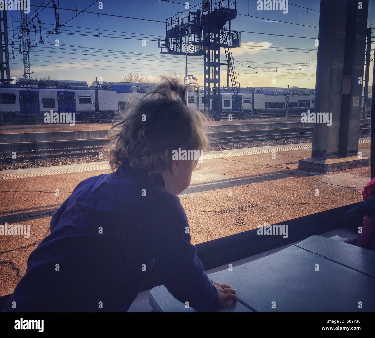 Train baby hi-res stock photography and images - Alamy