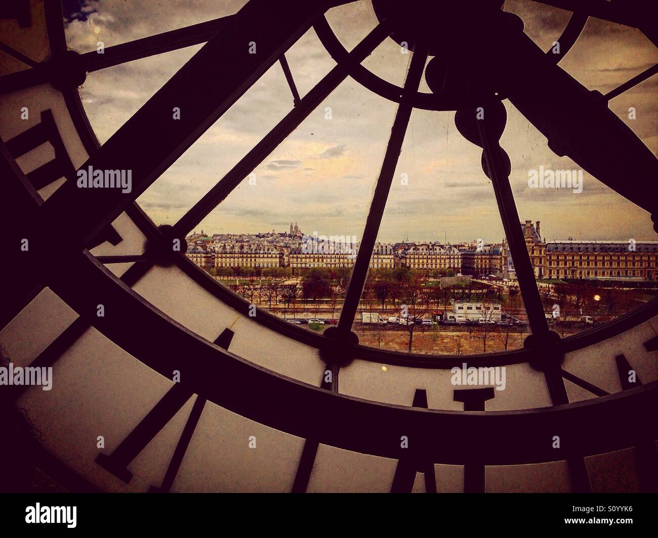 Musee d'orsay paris clock hi-res stock photography and images - Alamy