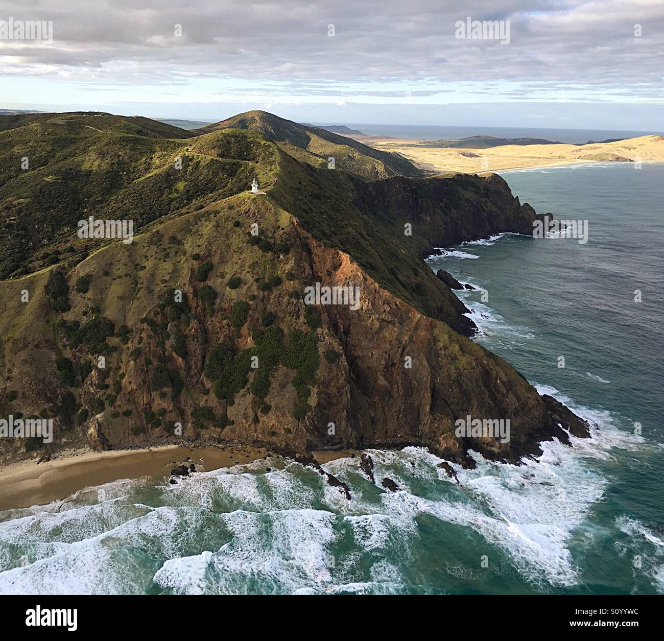 Cape reinga and aerial hi-res stock photography and images - Alamy