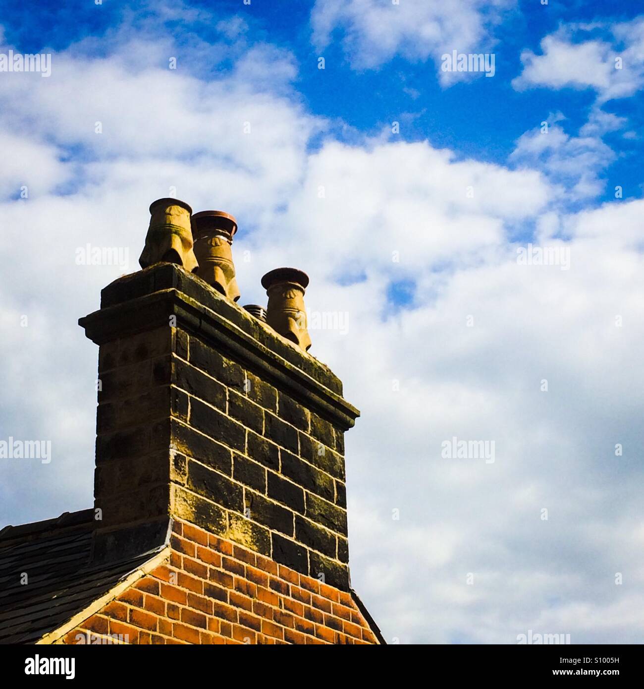 House chimneys hi-res stock photography and images - Alamy