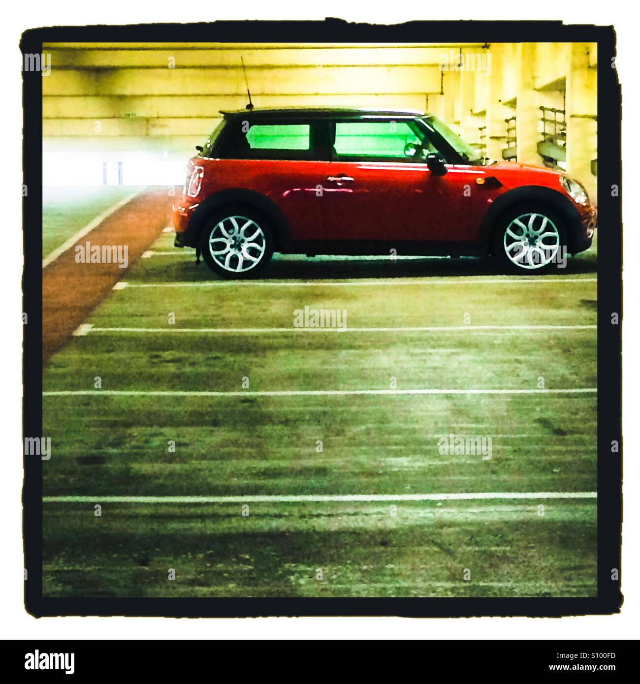 Red mini car hi-res stock photography and images - Alamy
