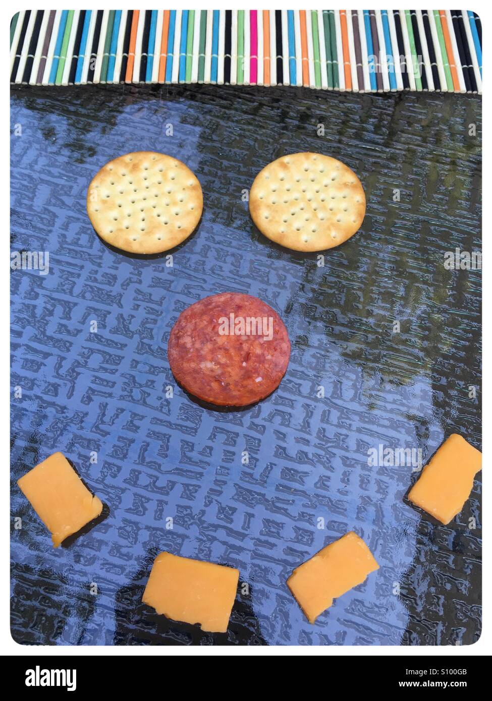 Food face hi-res stock photography and images - Alamy