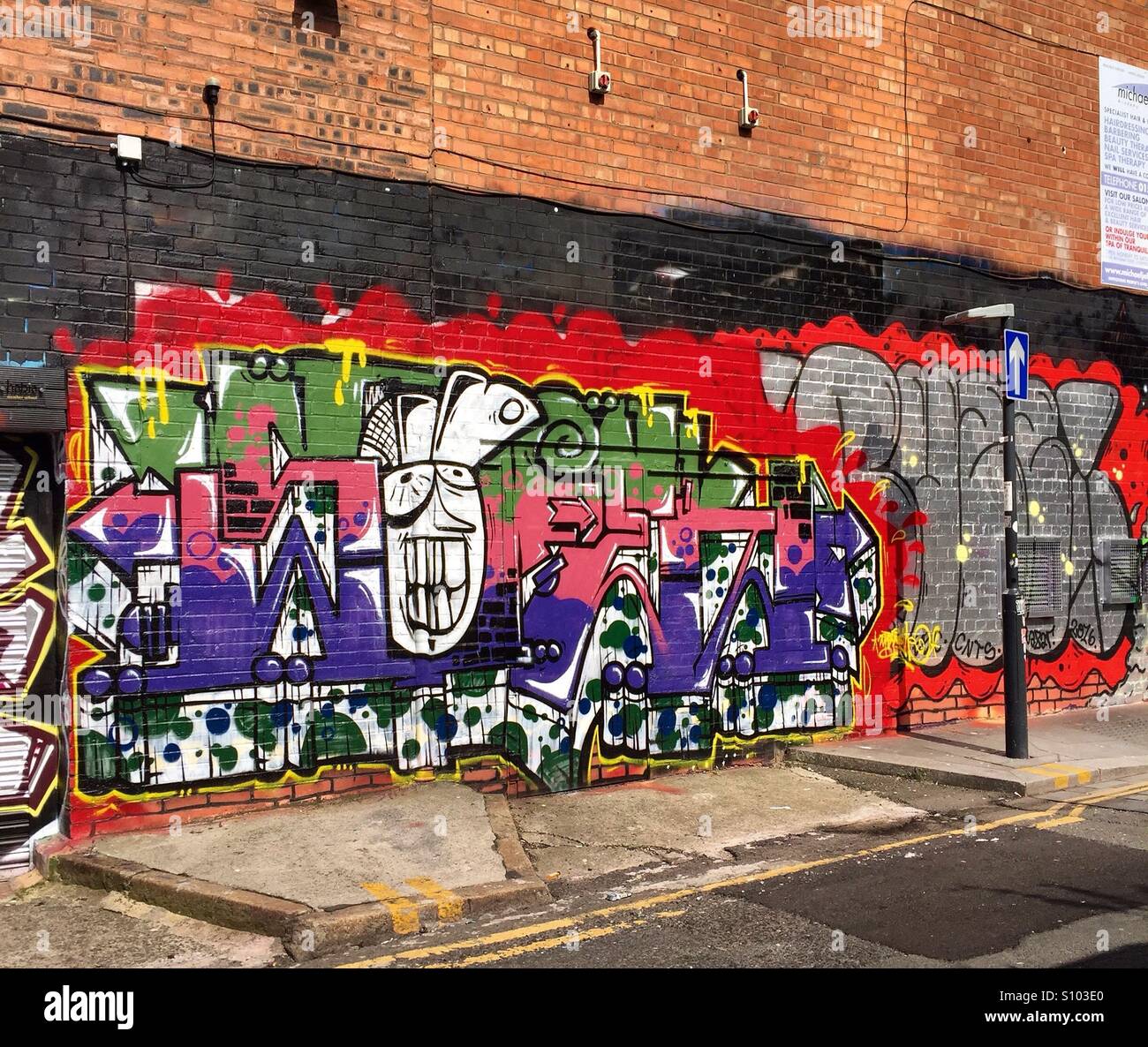 Graffiti liverpool hi-res stock photography and images - Alamy