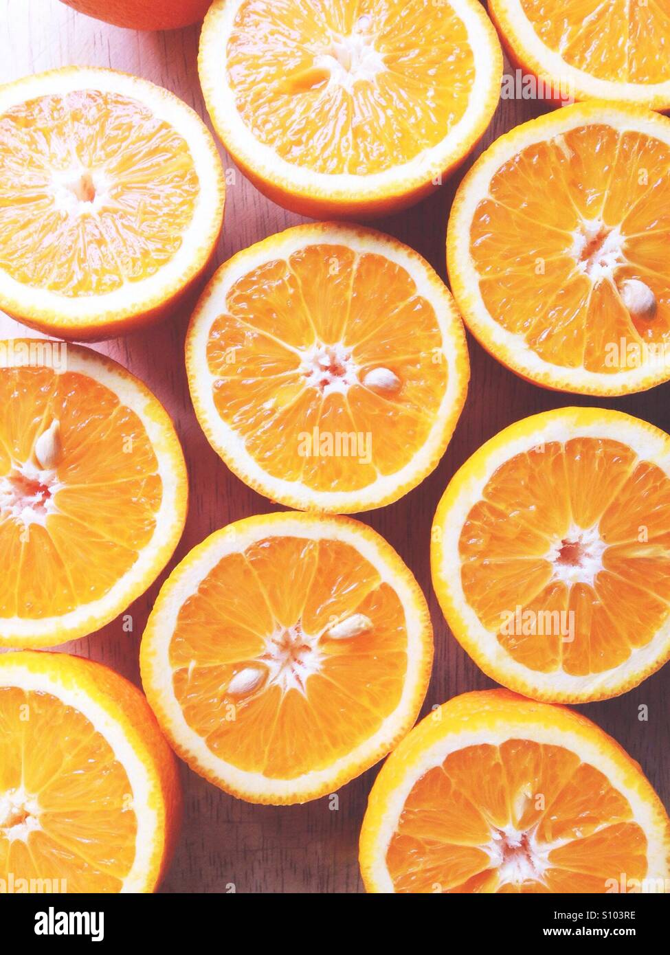 Orange halves hi-res stock photography and images - Alamy