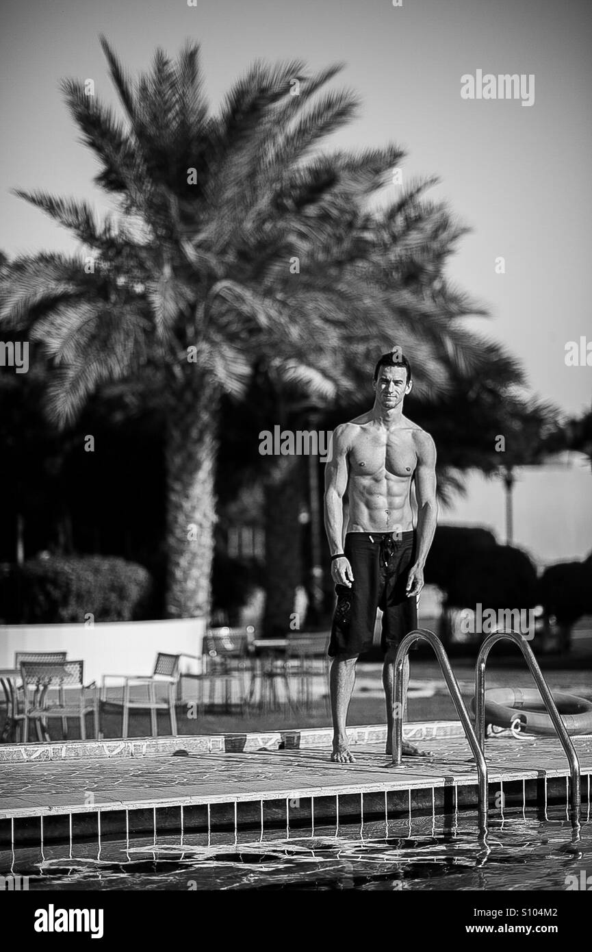 Pool model Black and White Stock Photos & Images - Alamy