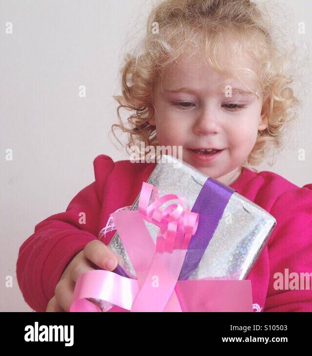 Reserving a gift Stock Photo - Alamy