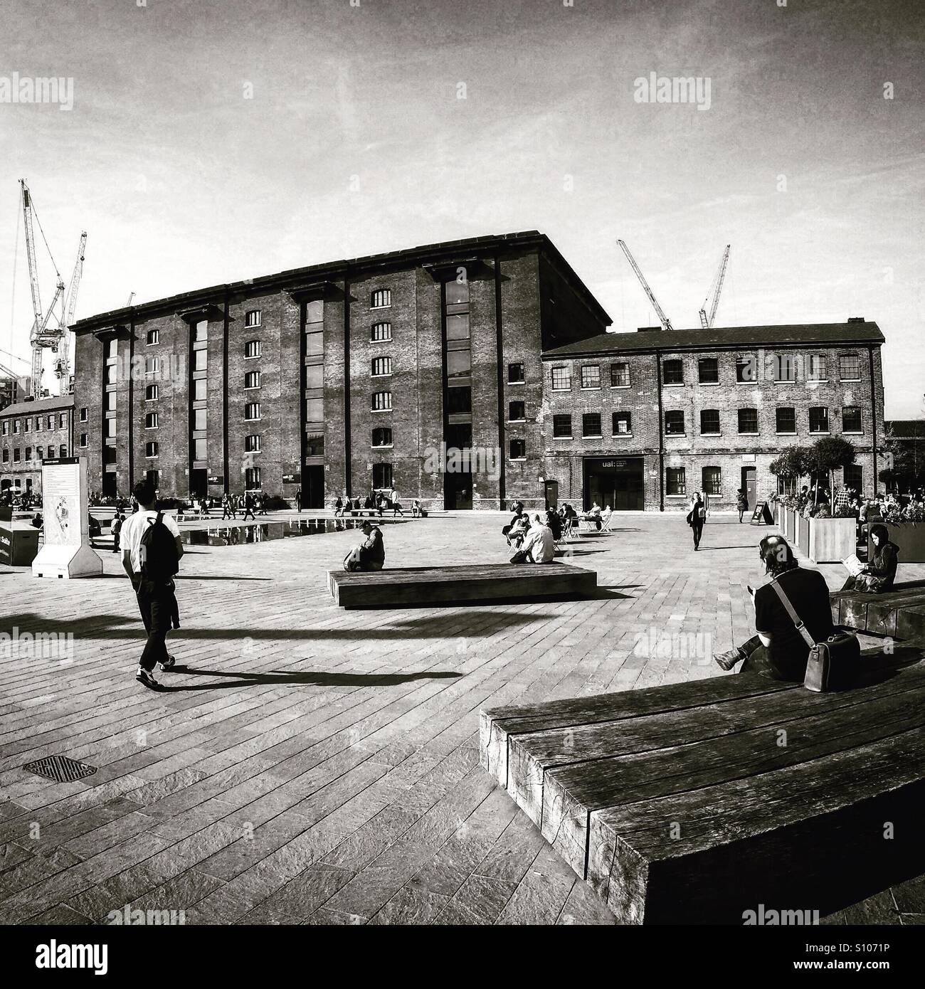 Granary Square, London Stock Photo - Alamy