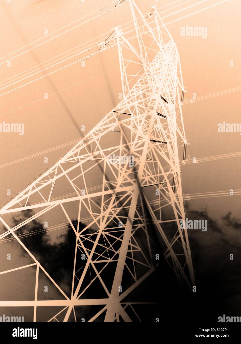 Orange and white pylon hi-res stock photography and images - Alamy