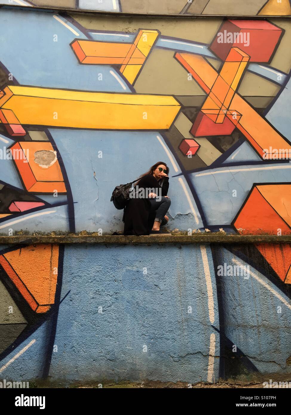 Prague graffiti hi-res stock photography and images - Alamy