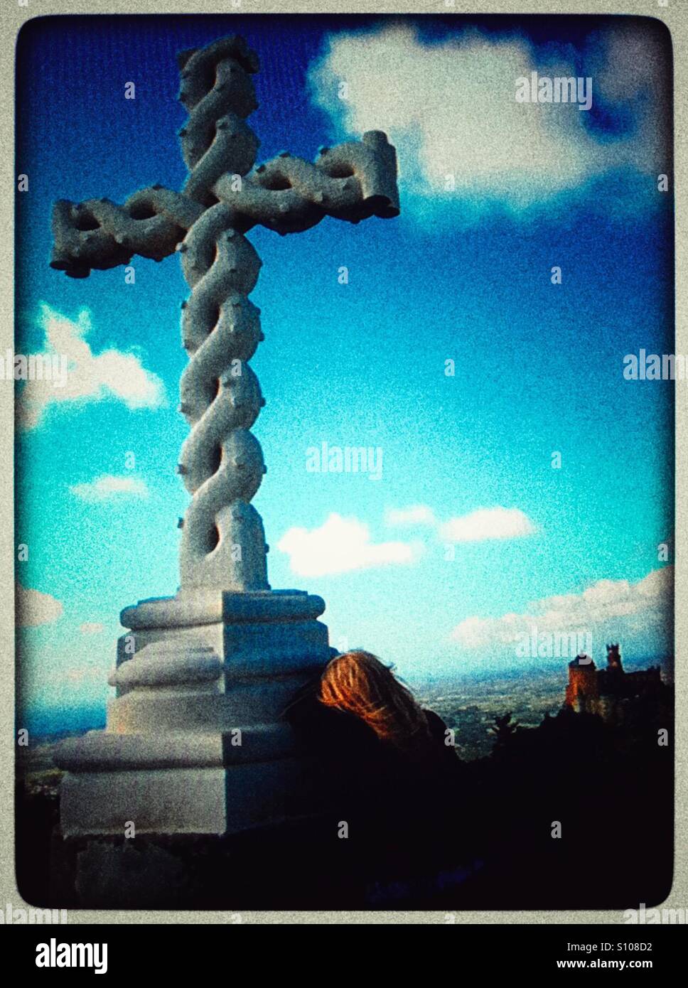 Leaning cross hi-res stock photography and images - Alamy