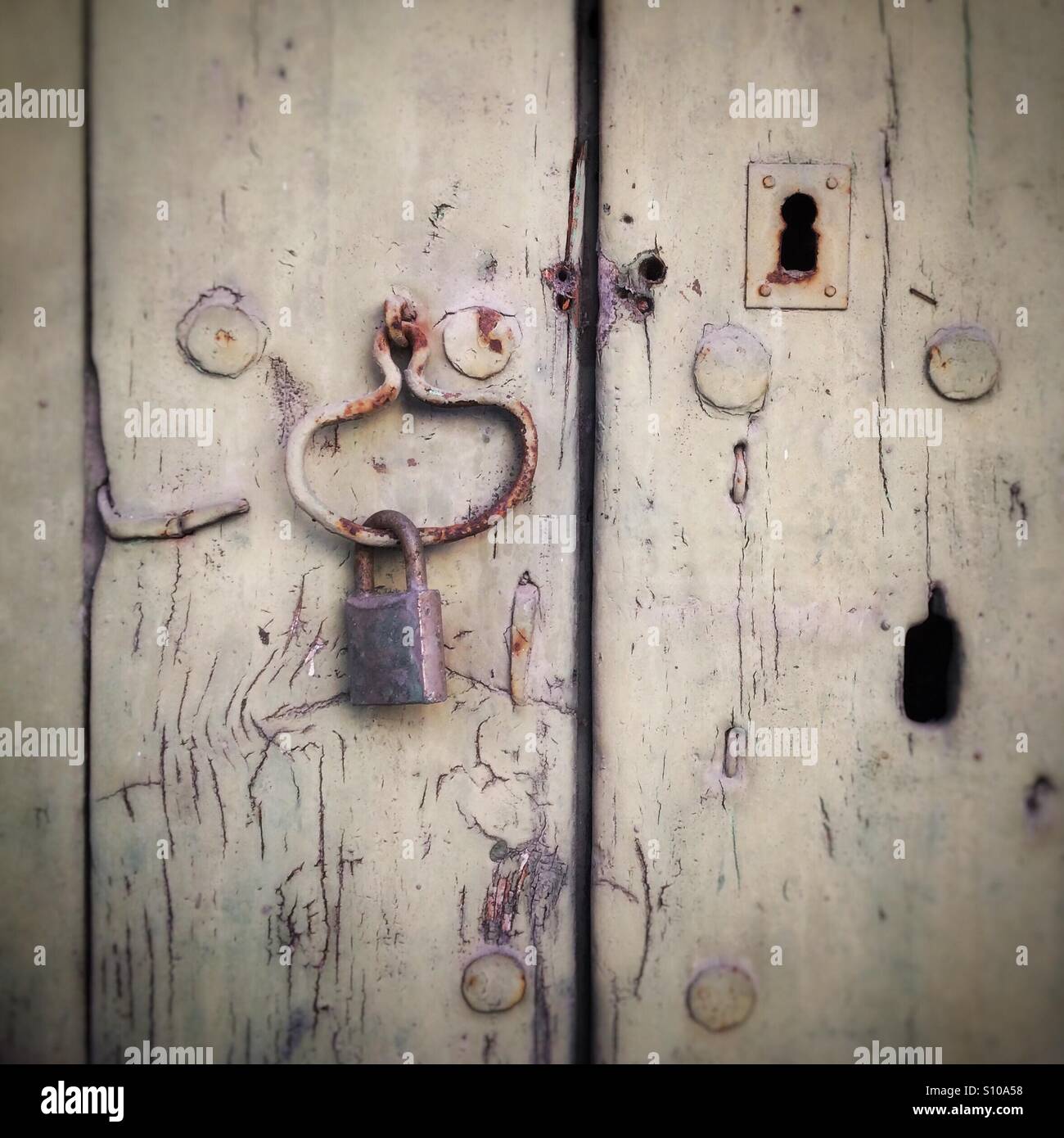 Under lock and key Stock Photo - Alamy