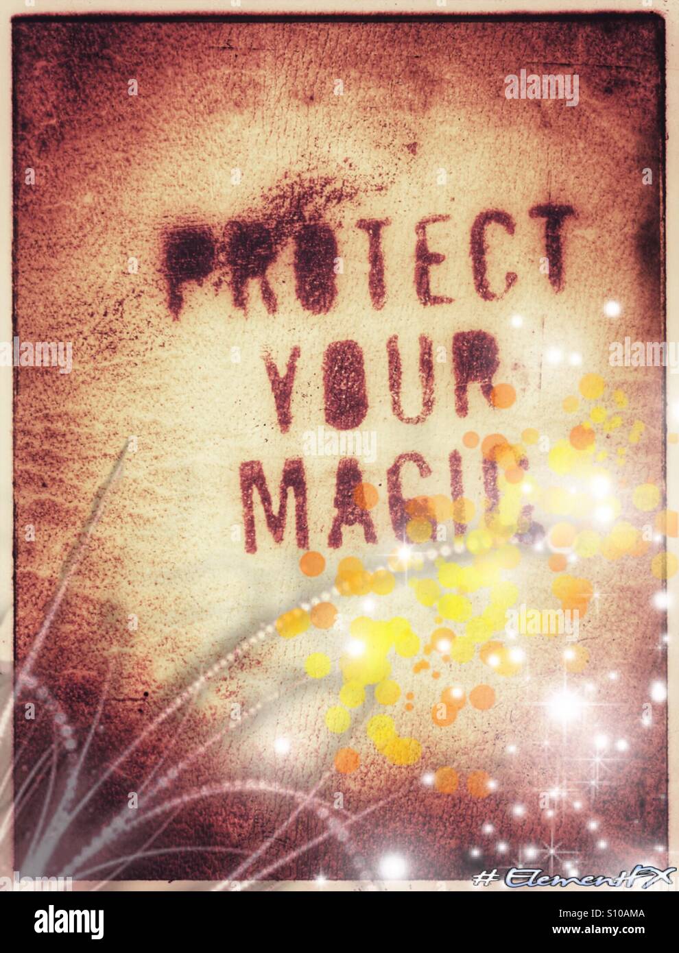 Protect your magic Stock Photo - Alamy