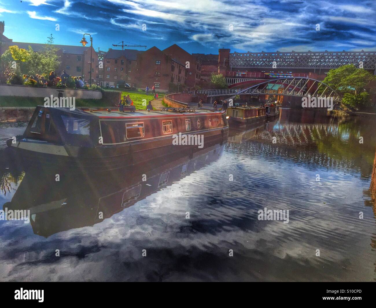 Castlefield canal manchester hi-res stock photography and images - Alamy