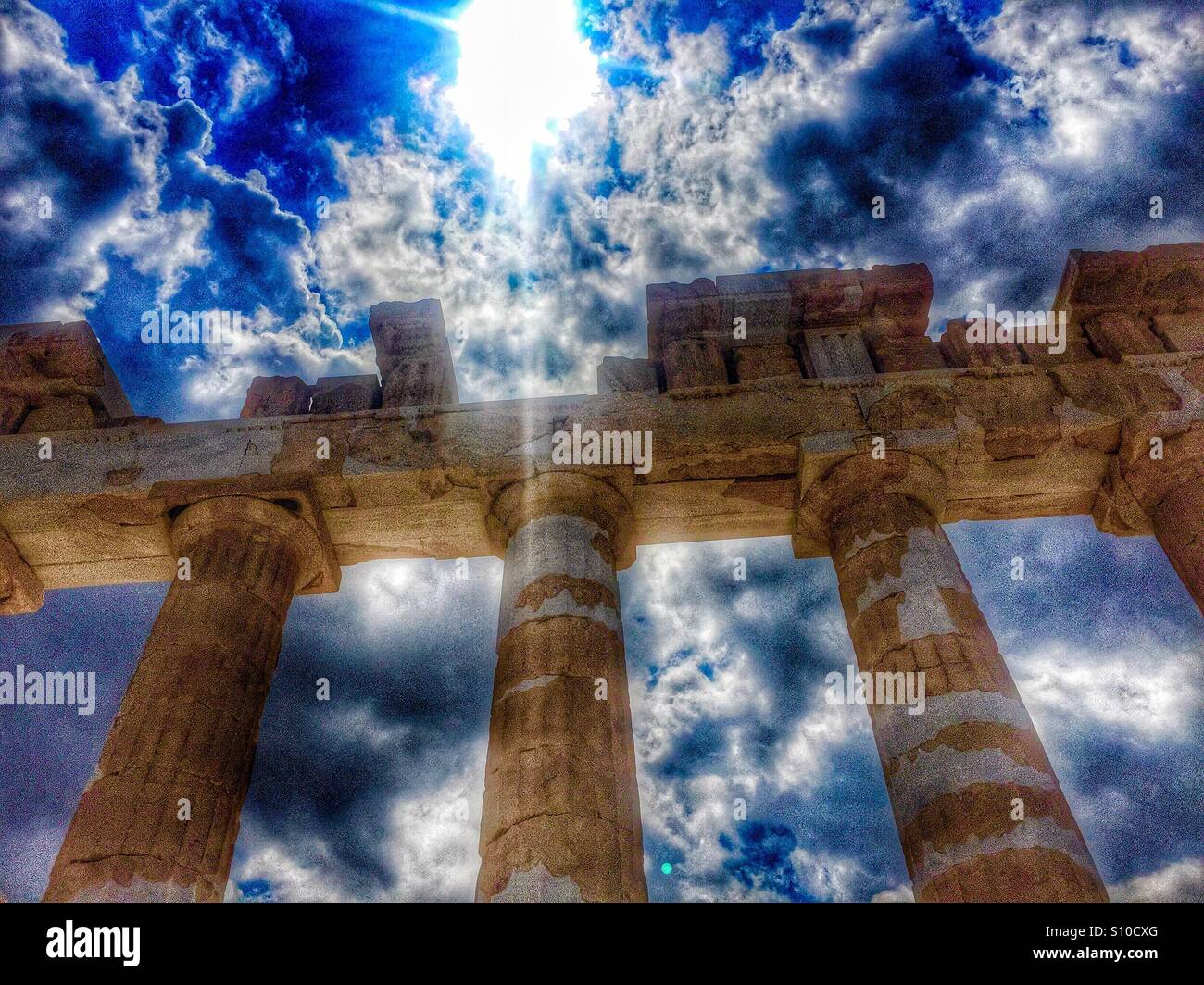 Athens Parthenon Sunlight Stock Photos & Athens Parthenon Sunlight ...