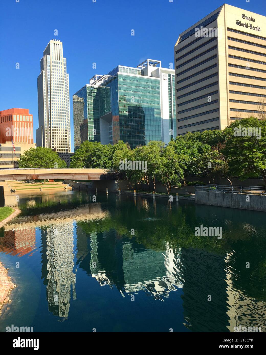 Omaha Nebraska Skyline Stock Photos & Omaha Nebraska Skyline Stock ...