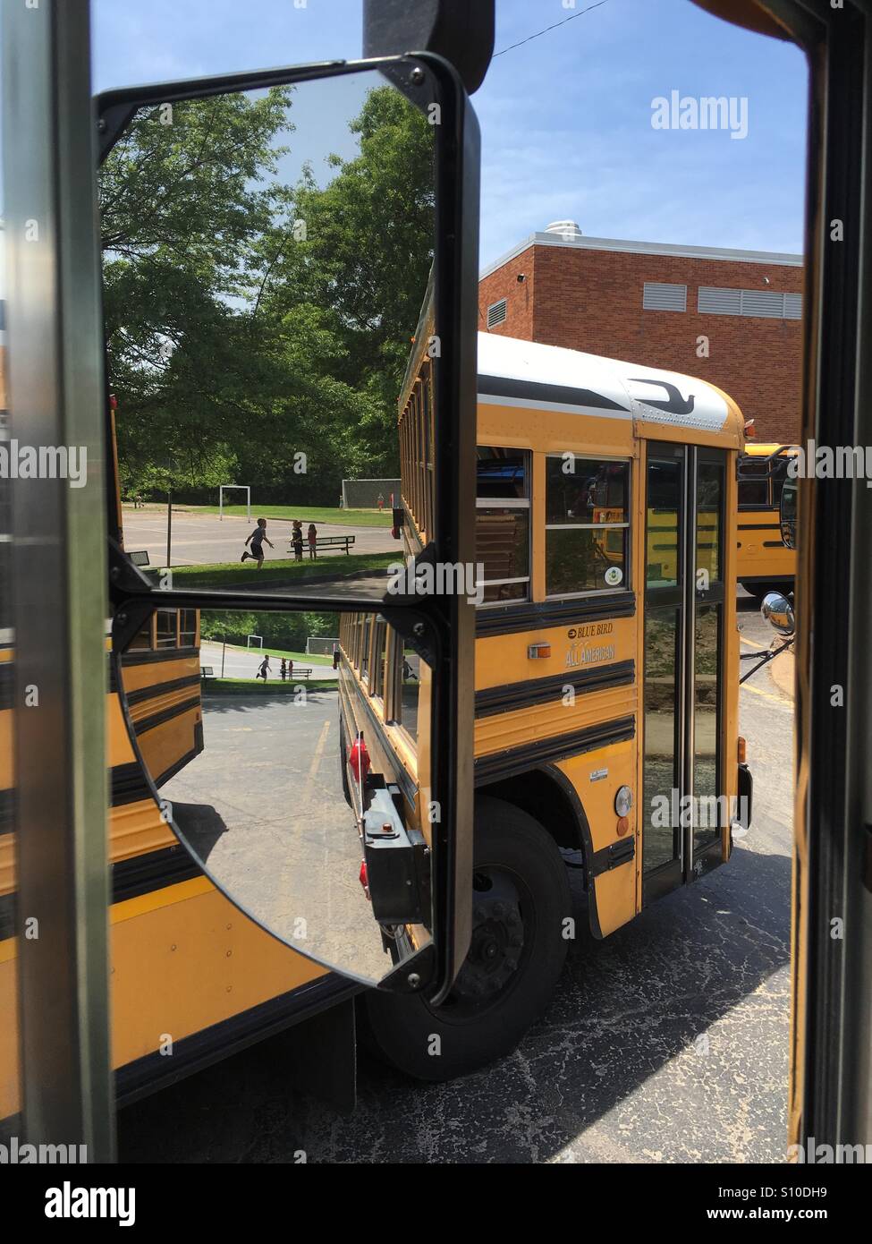 School Bus Inside Mirror