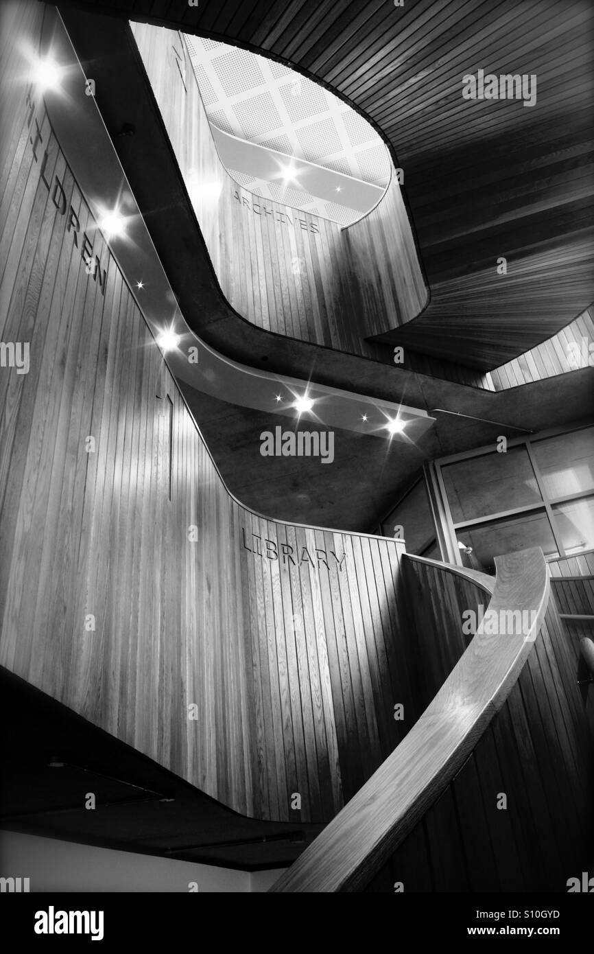 Library staircase hi-res stock photography and images - Alamy