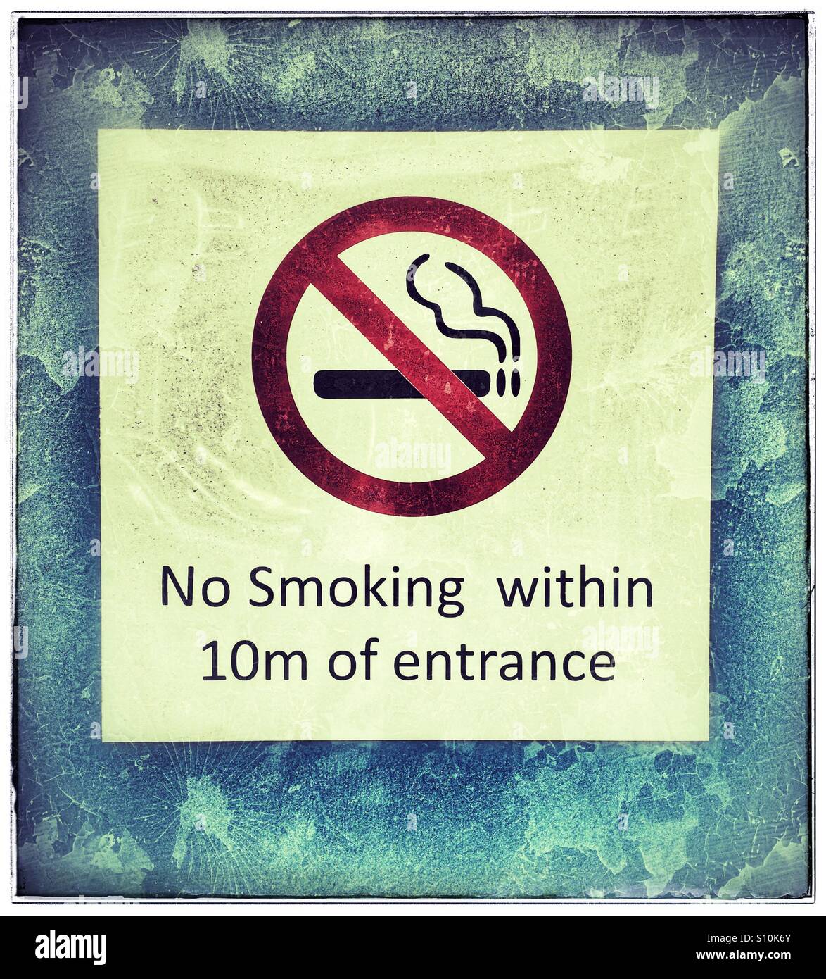 No smoking sign hospital hi-res stock photography and images - Alamy