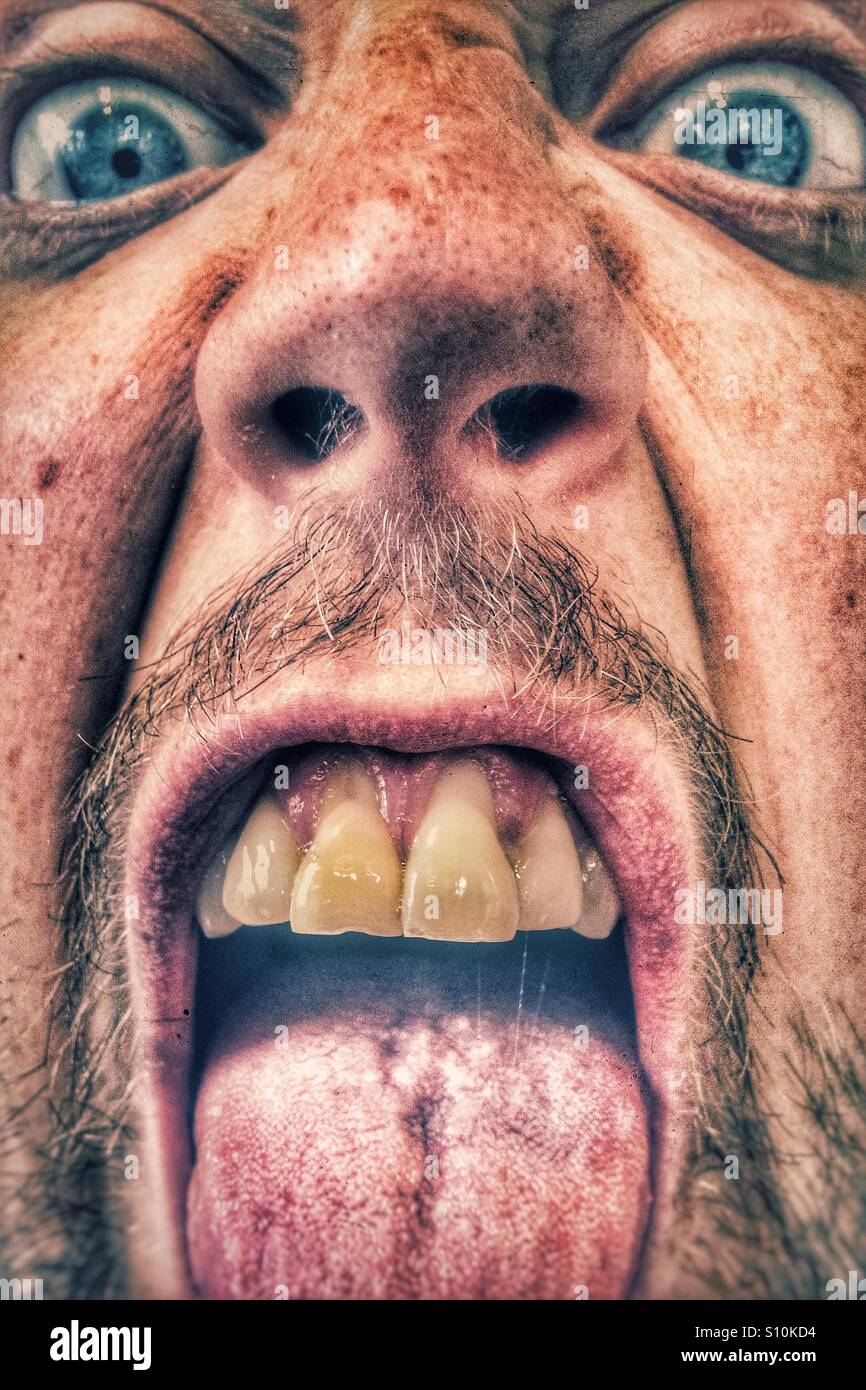 Ugly mouth hi-res stock photography and images - Alamy