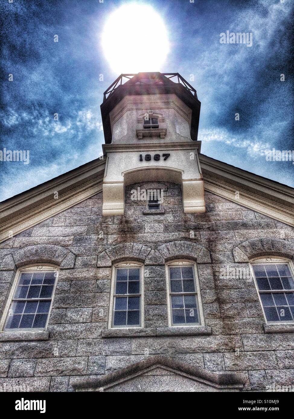 North Lighthouse, Block Island, Rhode Island Stock Photo - Alamy