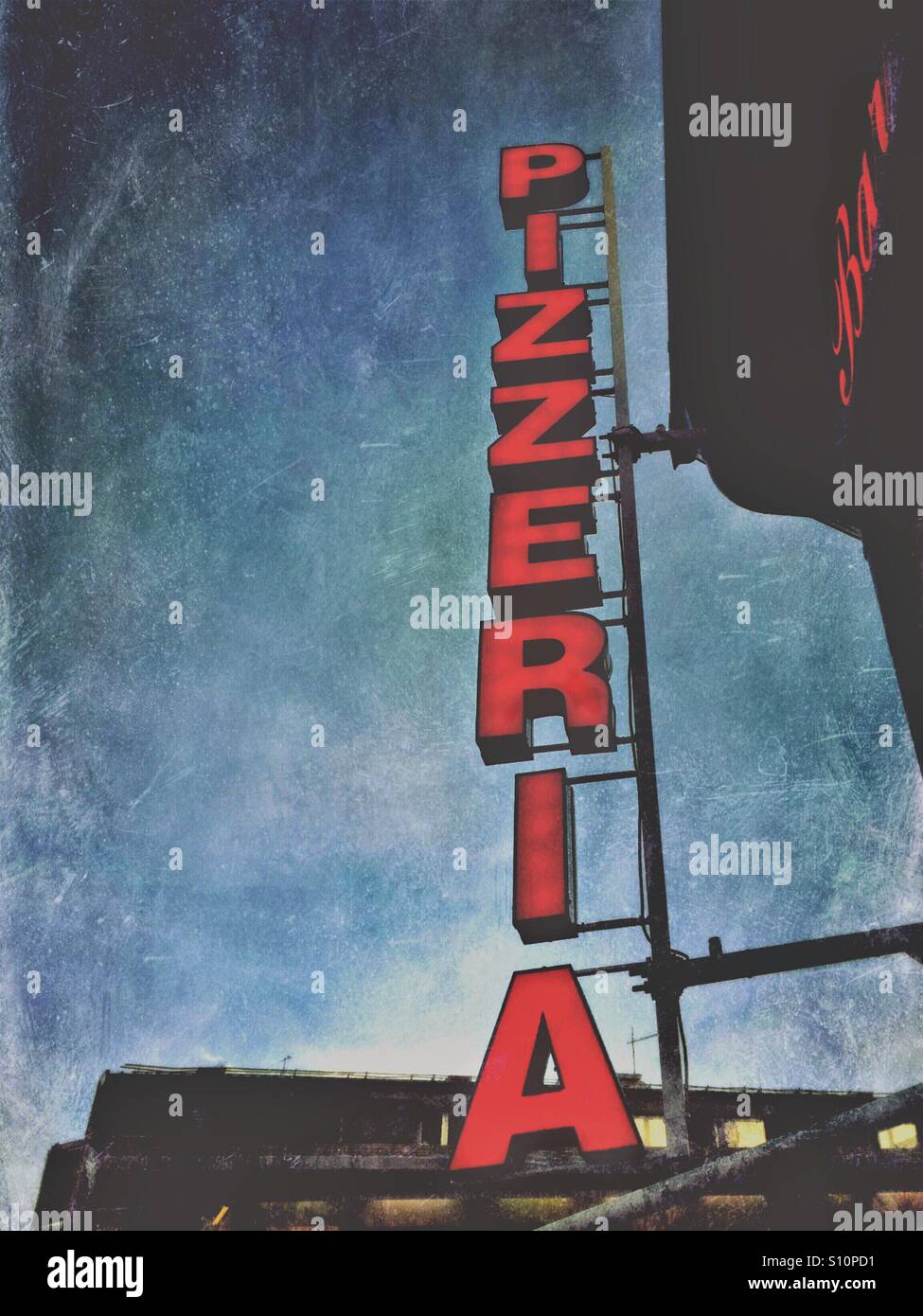 Pizzeria sign hi-res stock photography and images - Alamy