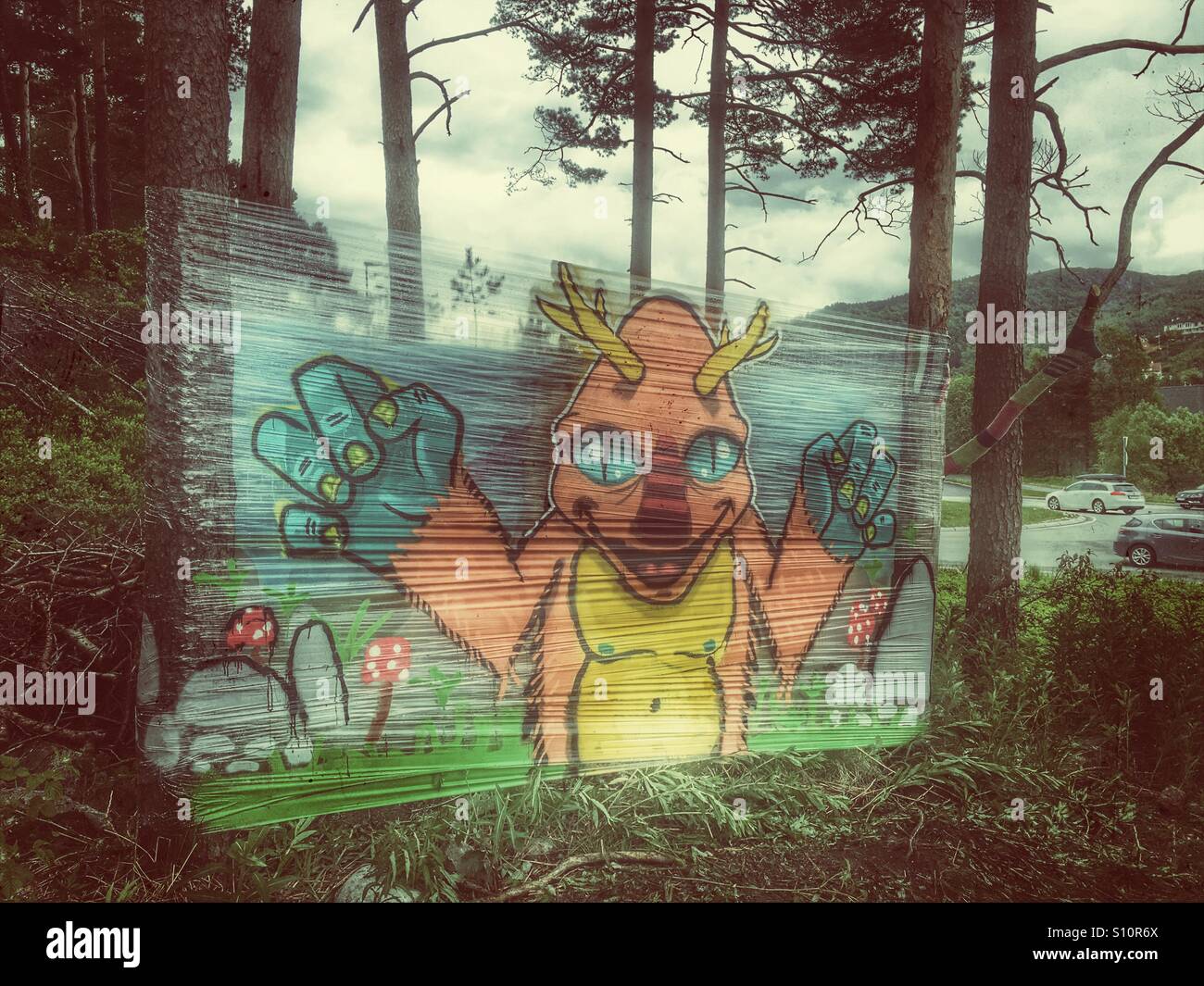 Cellophane art hi-res stock photography and images - Alamy