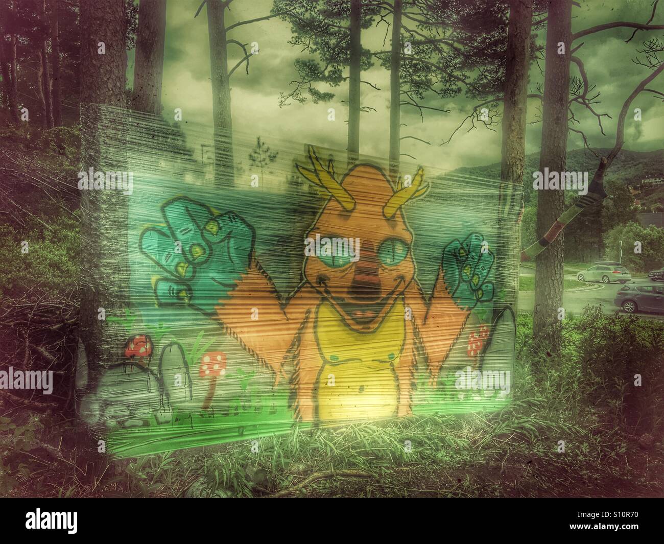 Cellophane art hi-res stock photography and images - Alamy