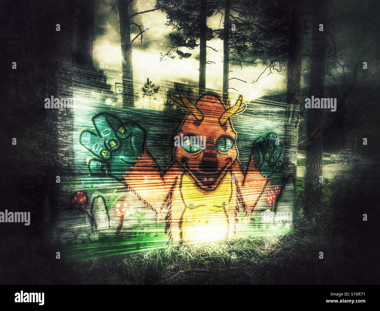 Cellophane art hi-res stock photography and images - Alamy