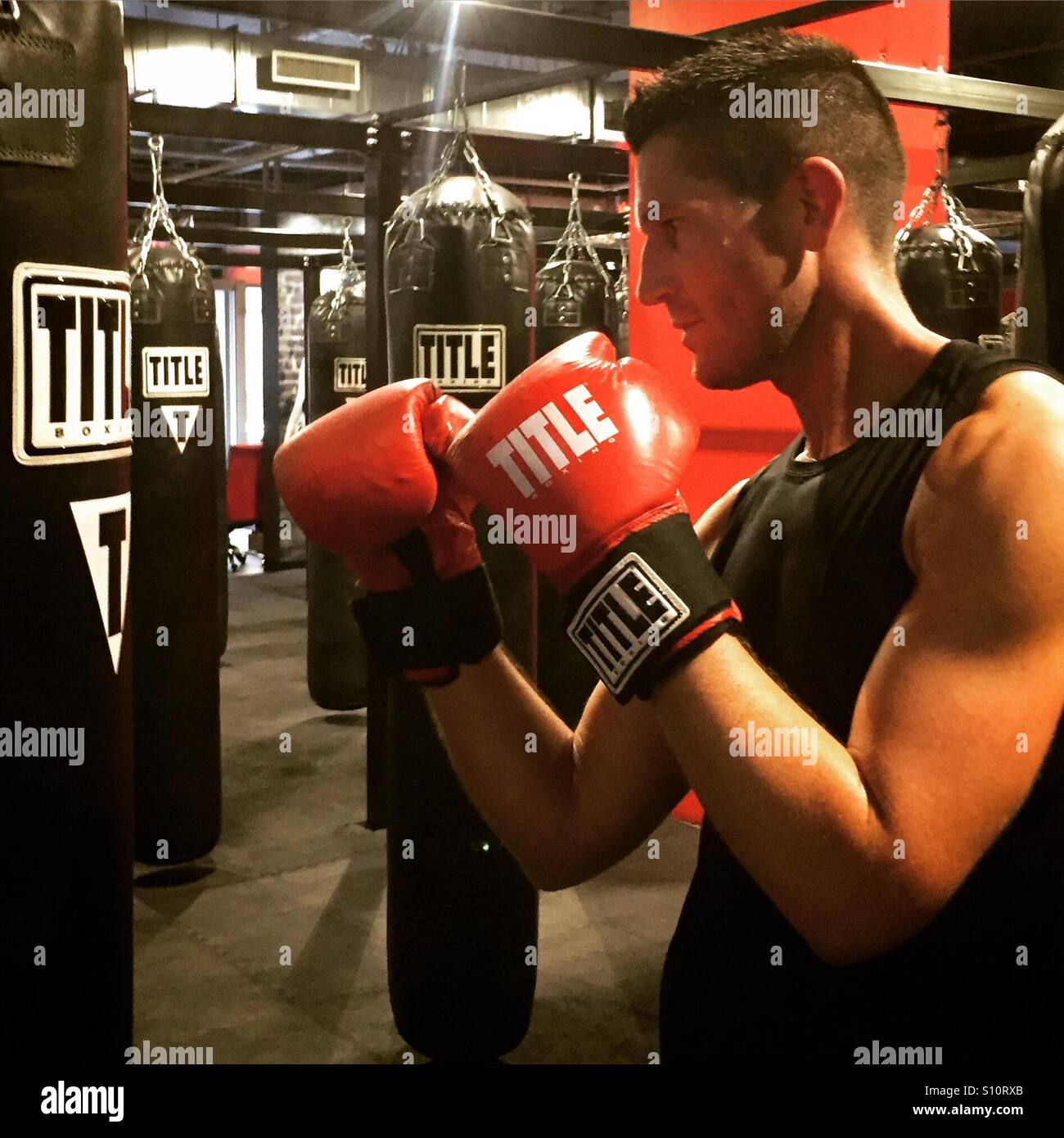 Boxing exercise class hi-res stock photography and images - Alamy