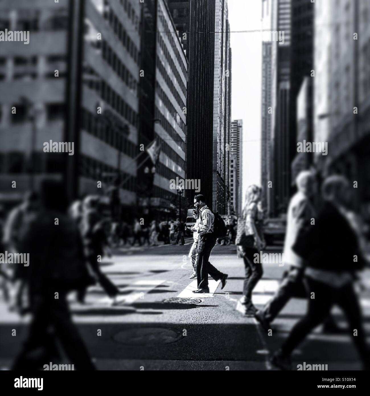 Crosswalkers hi-res stock photography and images - Alamy