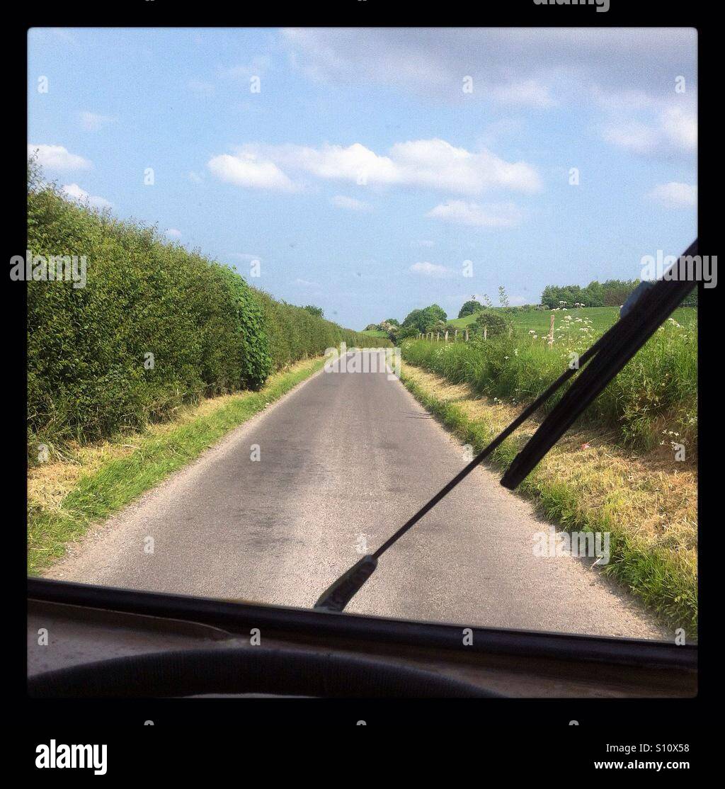 Summer Sunday drive Stock Photo - Alamy