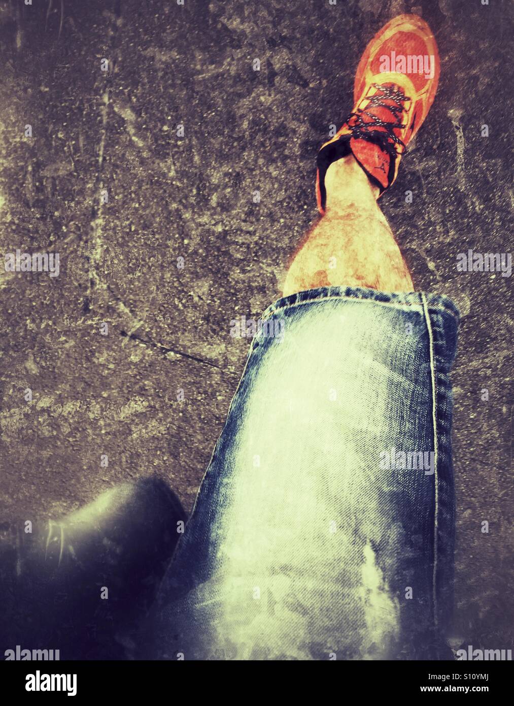 Foot feet leg legs hi-res stock photography and images - Alamy