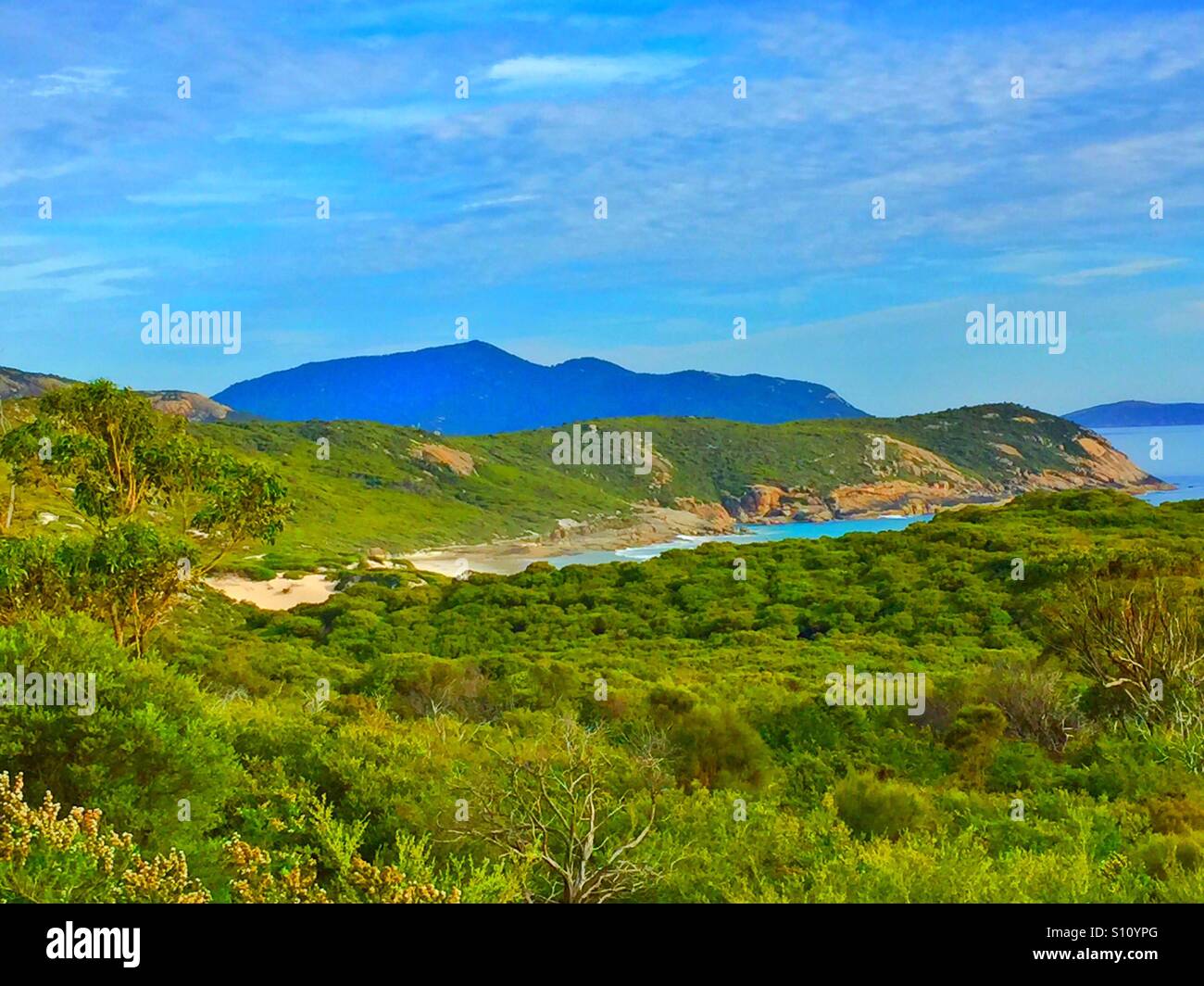 Wilsons Promontory landscape Stock Photo - Alamy