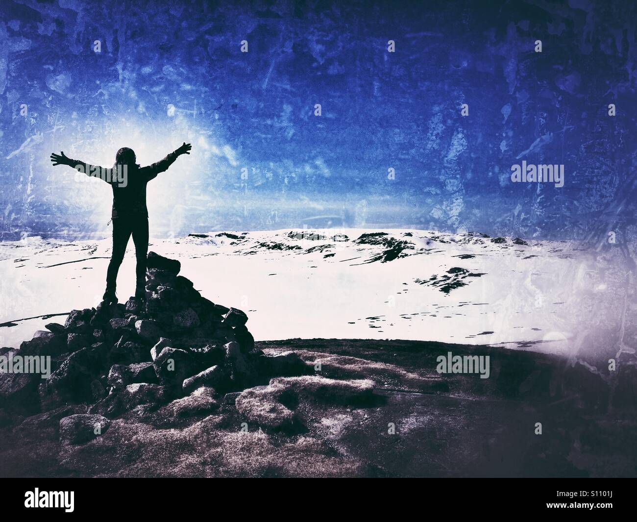 King of the world Stock Photo - Alamy