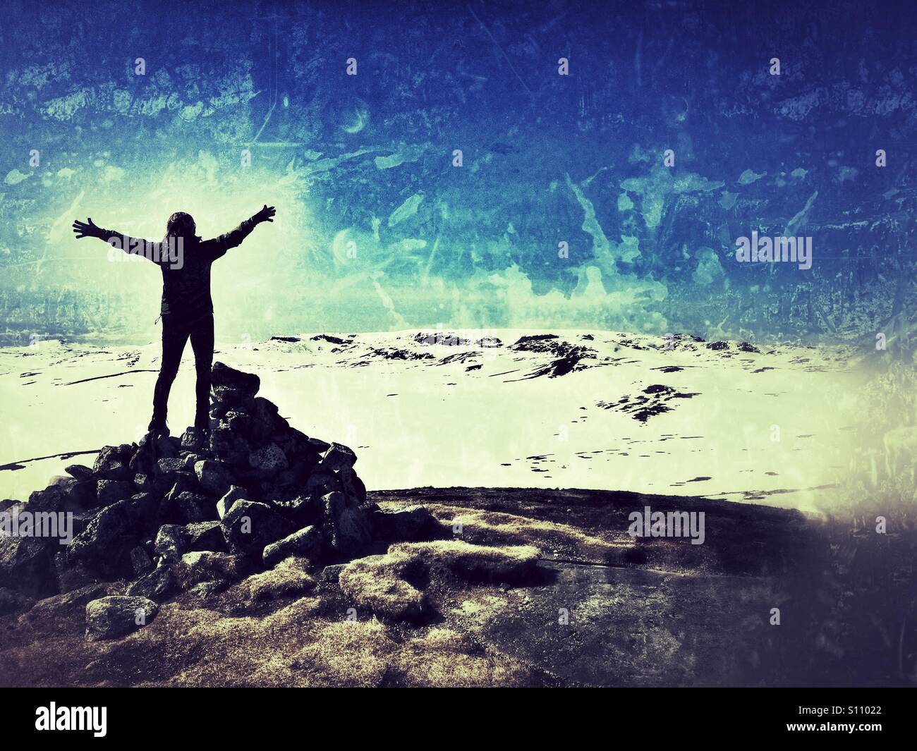 King of the world Stock Photo - Alamy