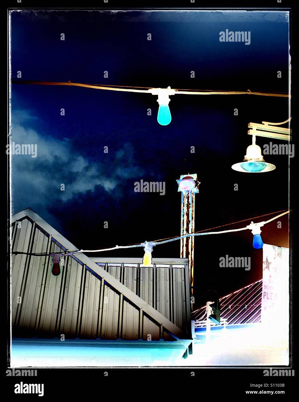 String Of Lights High Resolution Stock Photography and Images - Alamy