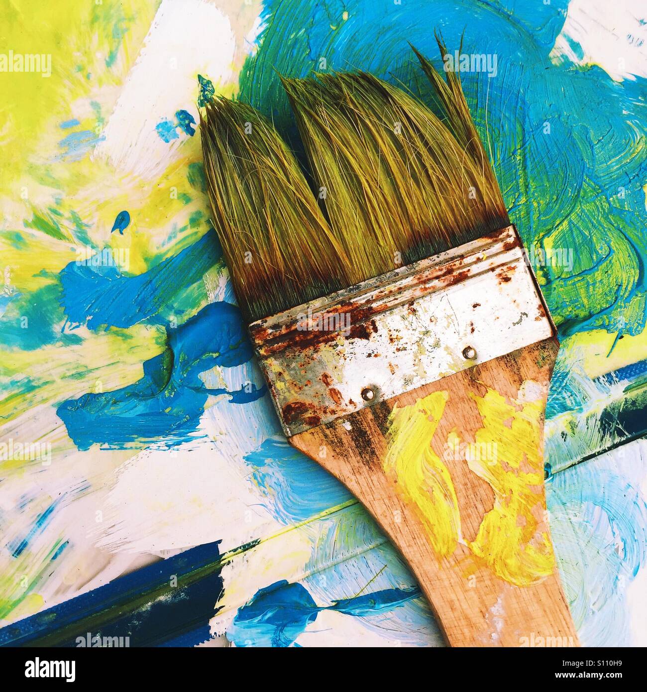 Canvas of paint hi-res stock photography and images - Alamy