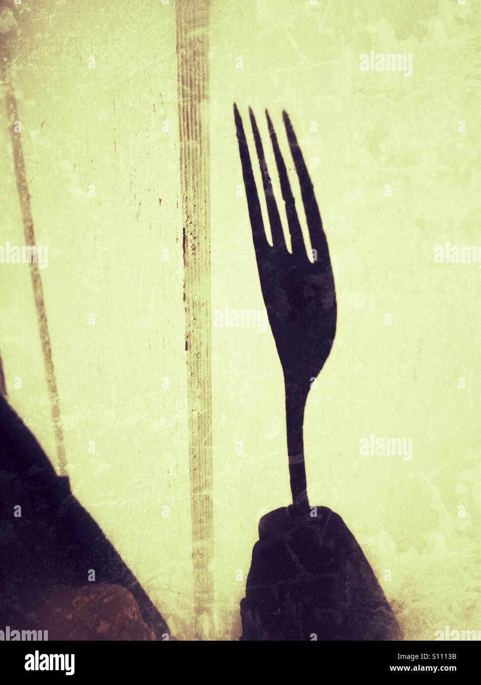 Fork shadow hi-res stock photography and images - Alamy